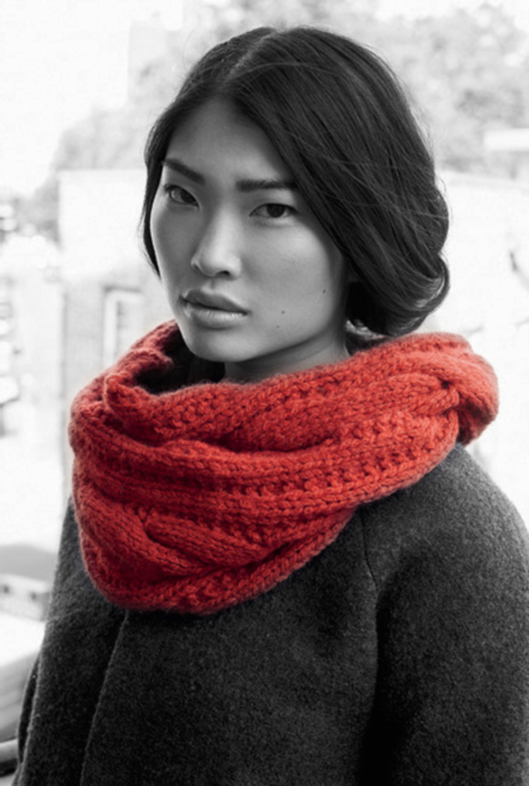 modele tricot de snood